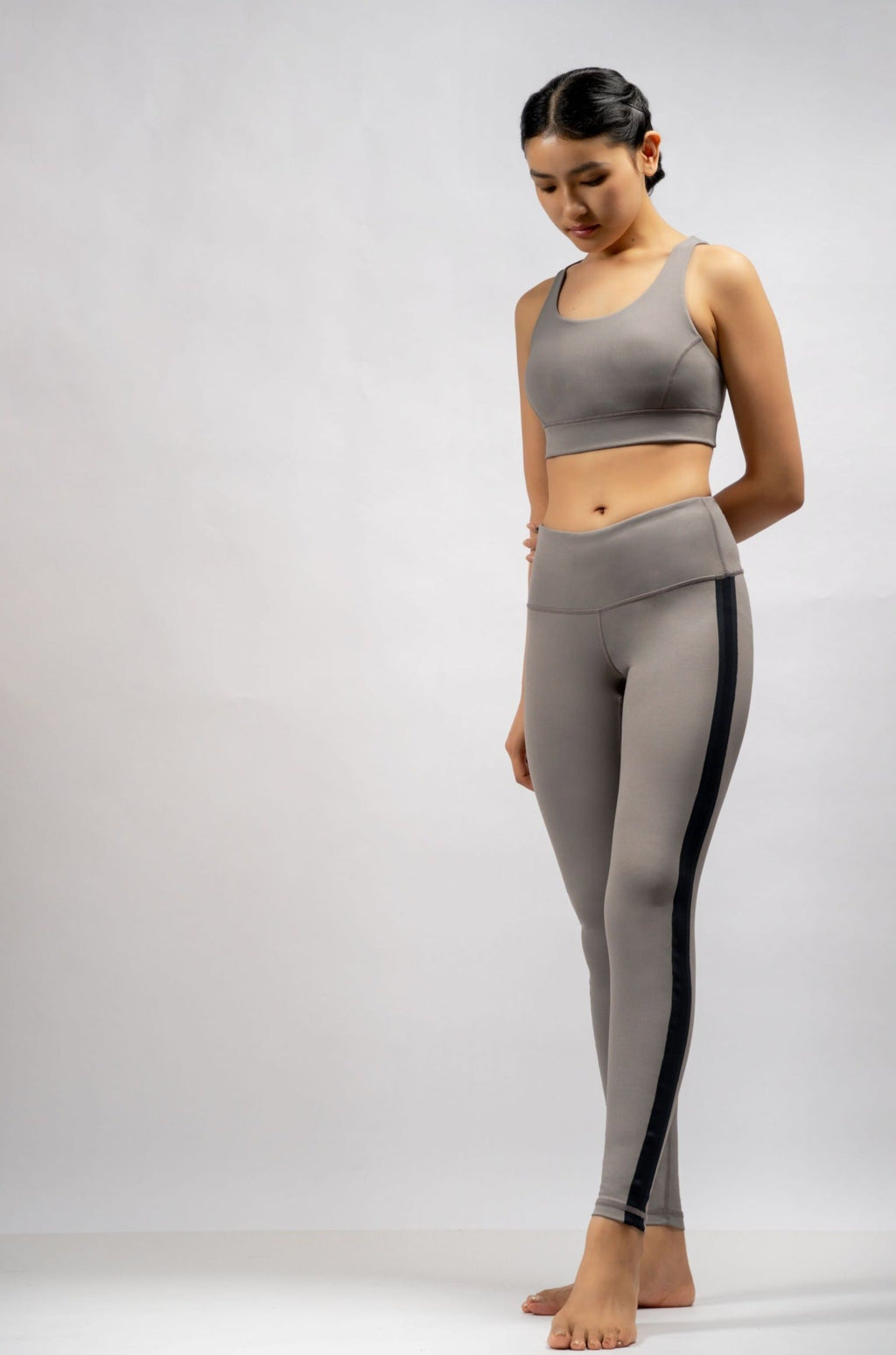 Robin Bra Top - Taupe/Black – RURI